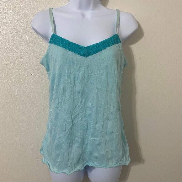 Apt. 9 | Tops | Vintage Y2k Blue Mermaidcore Water Fairy Ruffle Hem ...